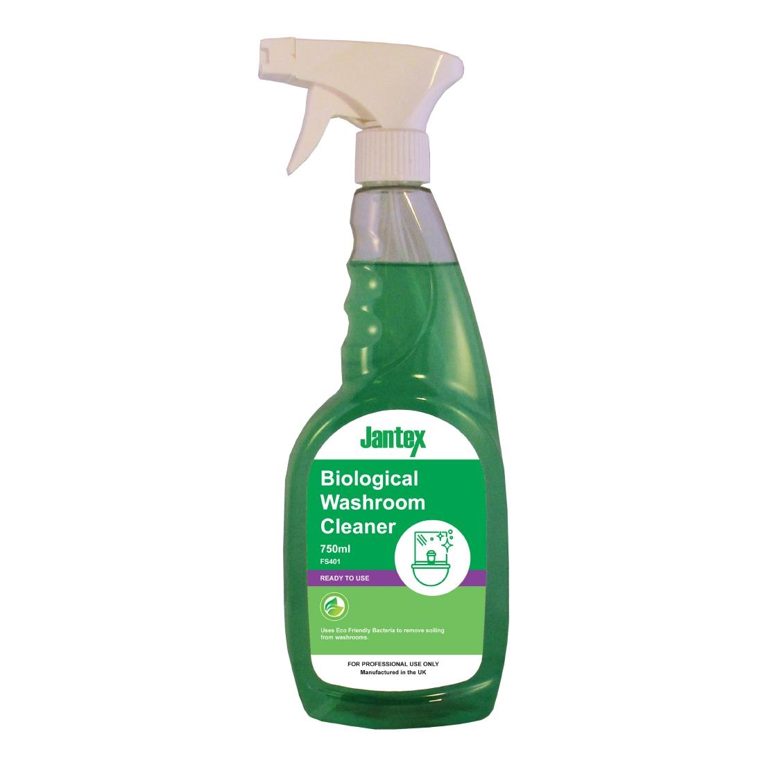 Jantex Green RTU Biological washroom cleaner – 750ml – Keemlaw Shop