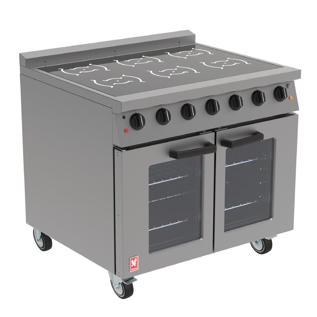 Dominator One Series 6 Zone Induction Range on Castors (Direct ...
